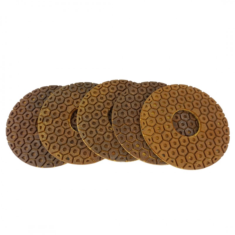 metal polishing pads 100mm and 125mm